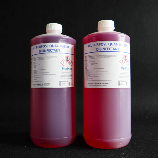 ALL PURPOSE QUAT-BASED DISINFECTANT – 1 Gallon - Hydron Corporation