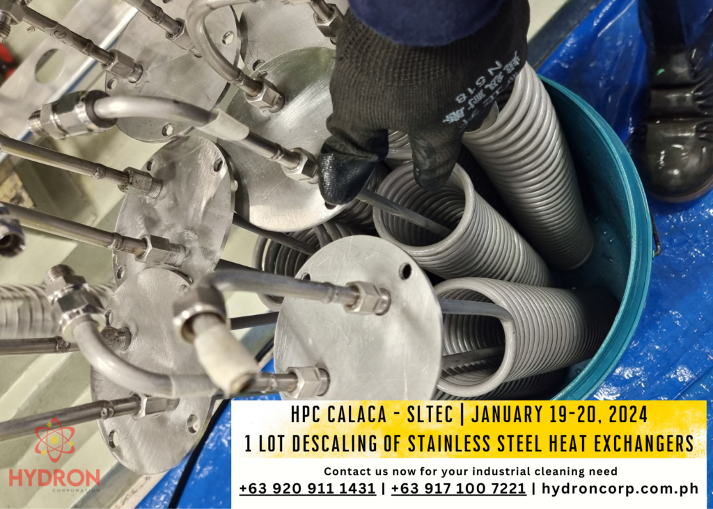 HPH Calaca Batangas – SLTEC - Hydron Corporation