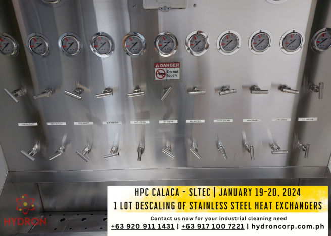 HPH Calaca Batangas – SLTEC - Hydron Corporation