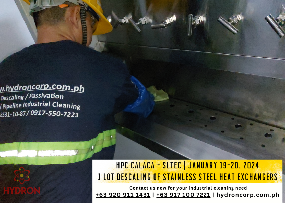 HPH Calaca Batangas – SLTEC - Hydron Corporation
