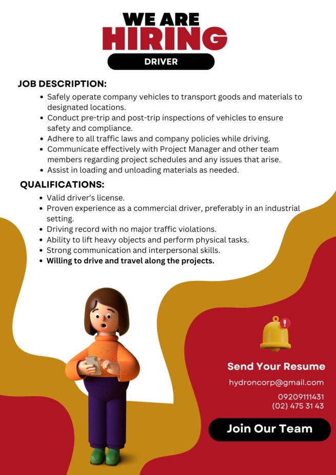 Join Our Growing Team! - Hydron Corporation