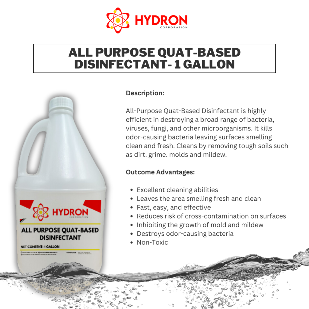 ALL PURPOSE CLEANER (1 GALLON) - Hydron Corporation