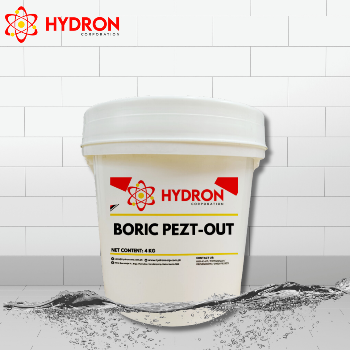 ALL PURPOSE QUAT-BASED DISINFECTANT – 1 Gallon - Hydron Corporation