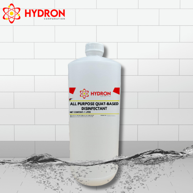 ALL PURPOSE QUAT-BASED DISINFECTANT – 1 Gallon - Hydron Corporation